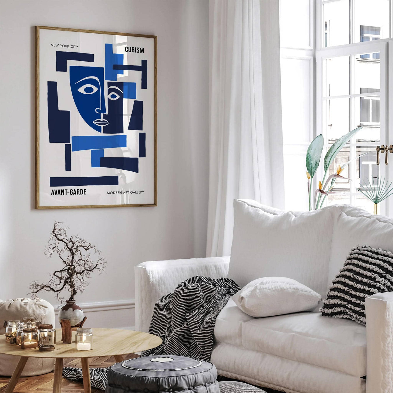 Picasso Inspired Cubism Poster – HypeSheriff