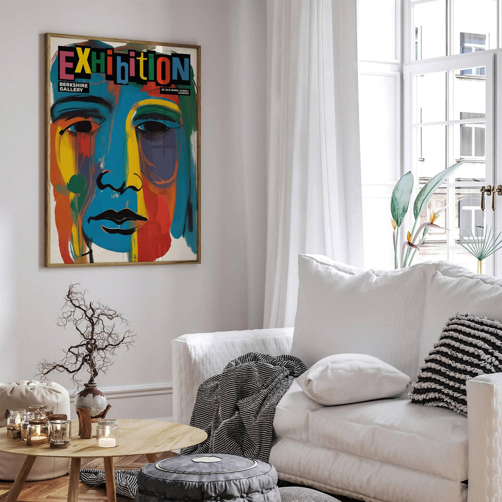Art Exhibition Artistic Wall Art Print – HypeSheriff