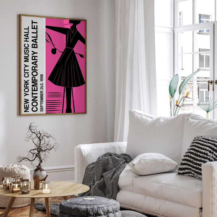 Contemporary Ballet NYC Music Hall Poster – HypeSheriff