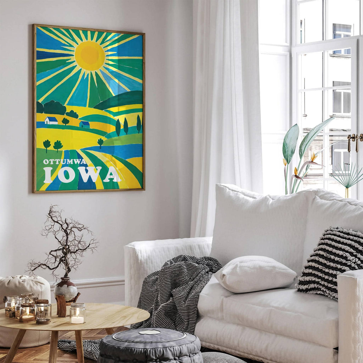 Scenic Iowa Poster for Your Wall – HypeSheriff