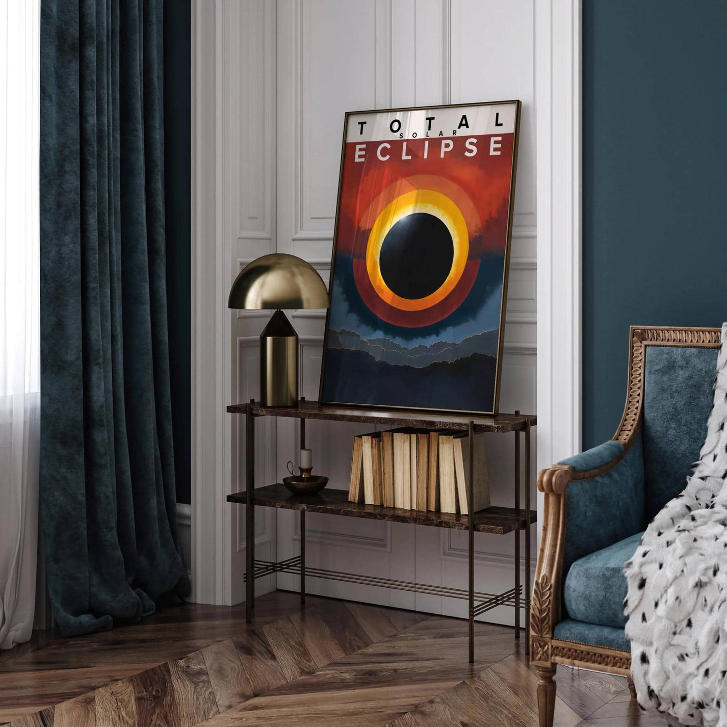 Total Solar Eclipse Wall Art 2025 – HypeSheriff