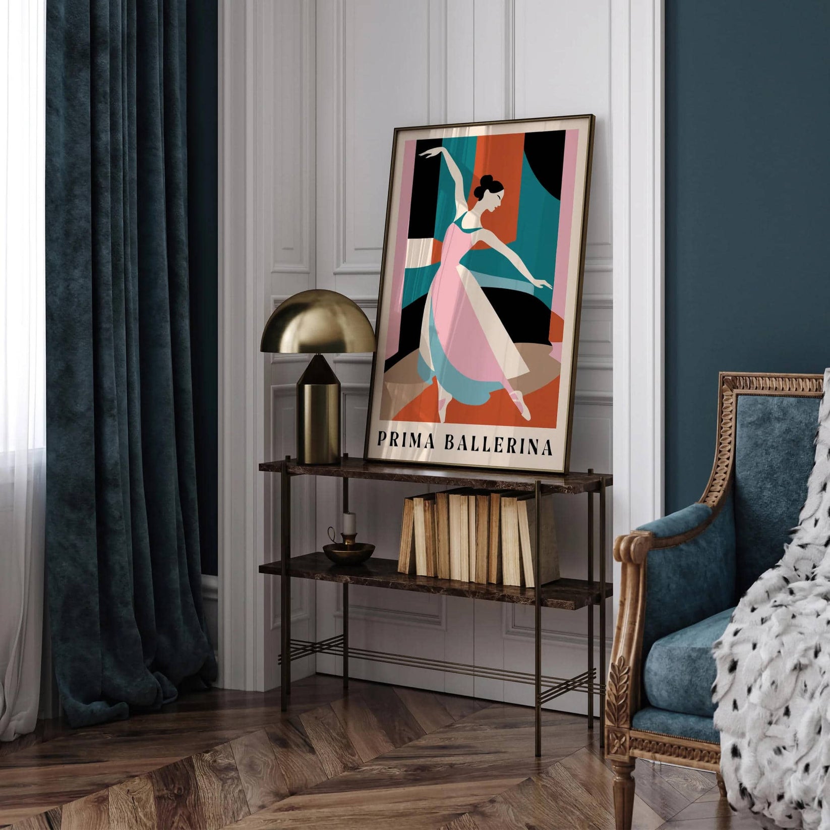 Prima Ballerina Pose Ballet Poster – HypeSheriff