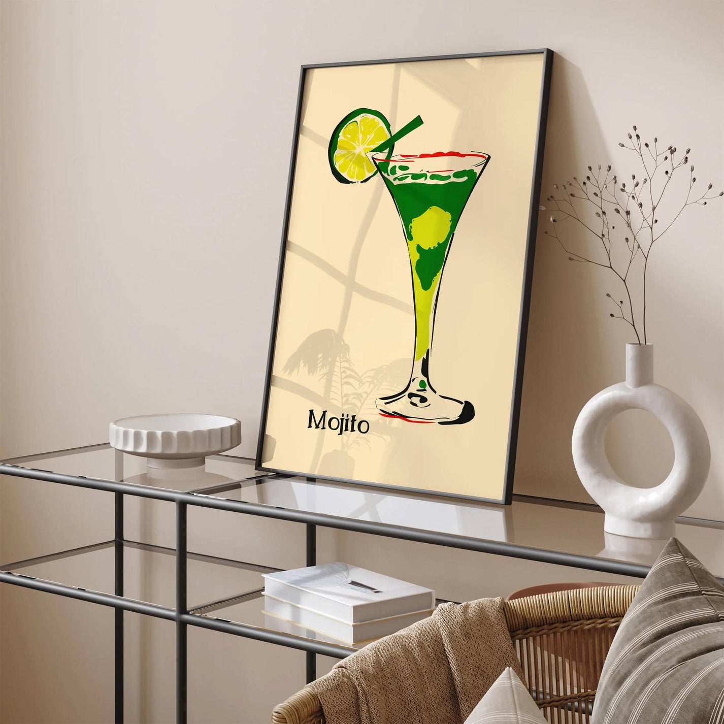 Mojito Cocktail Retro Poster – HypeSheriff
