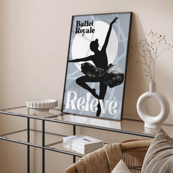 Releve Modern Ballet Art Print – HypeSheriff