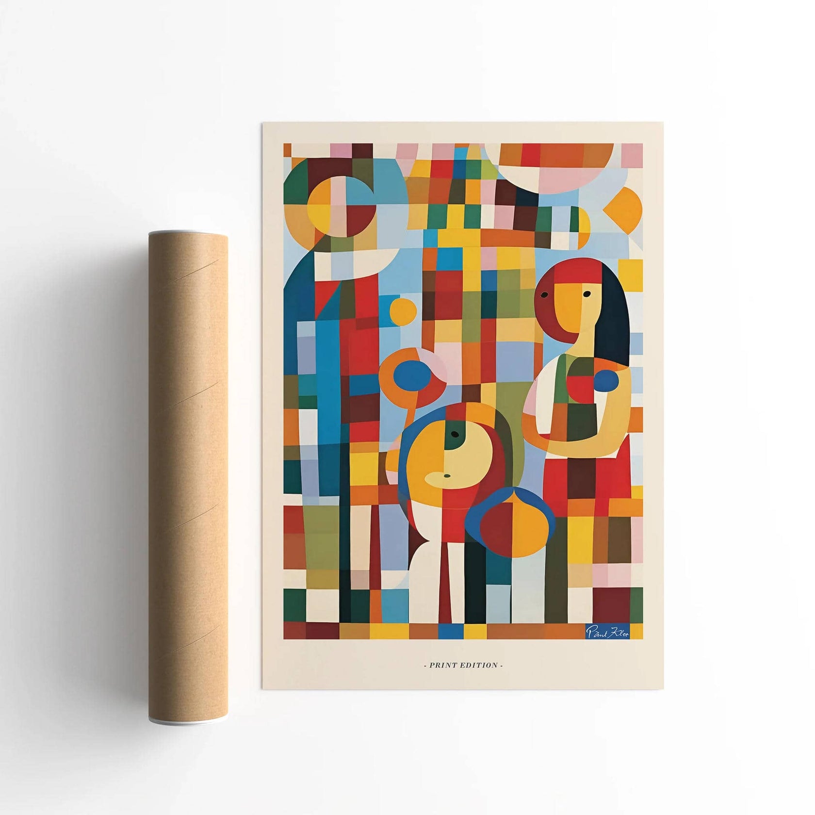 Colorful Abstract Paul Klee Poster – HypeSheriff