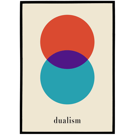 Dualism - minimalist poster – HypeSheriff