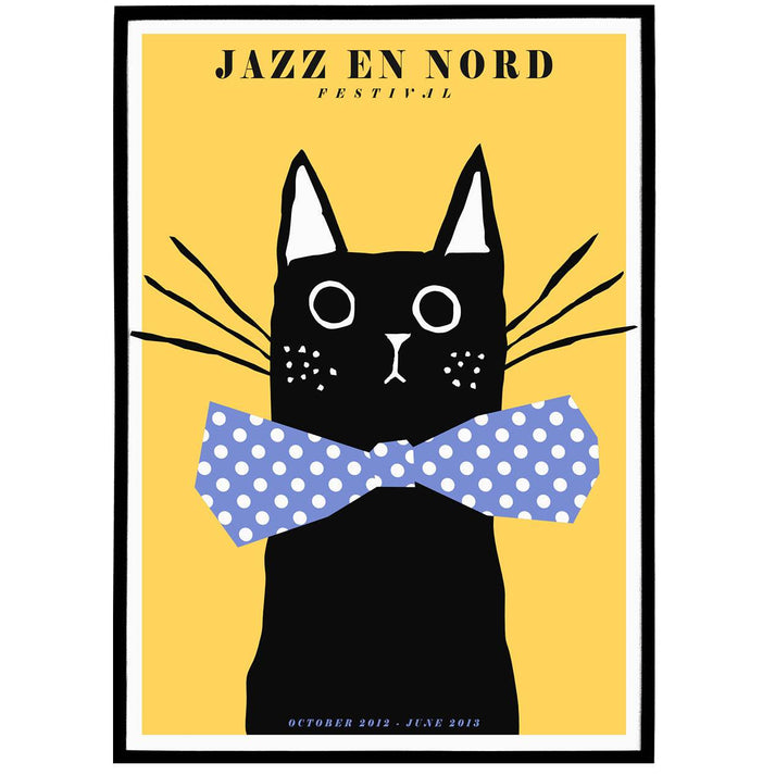 Jazz Cat Poster – HypeSheriff