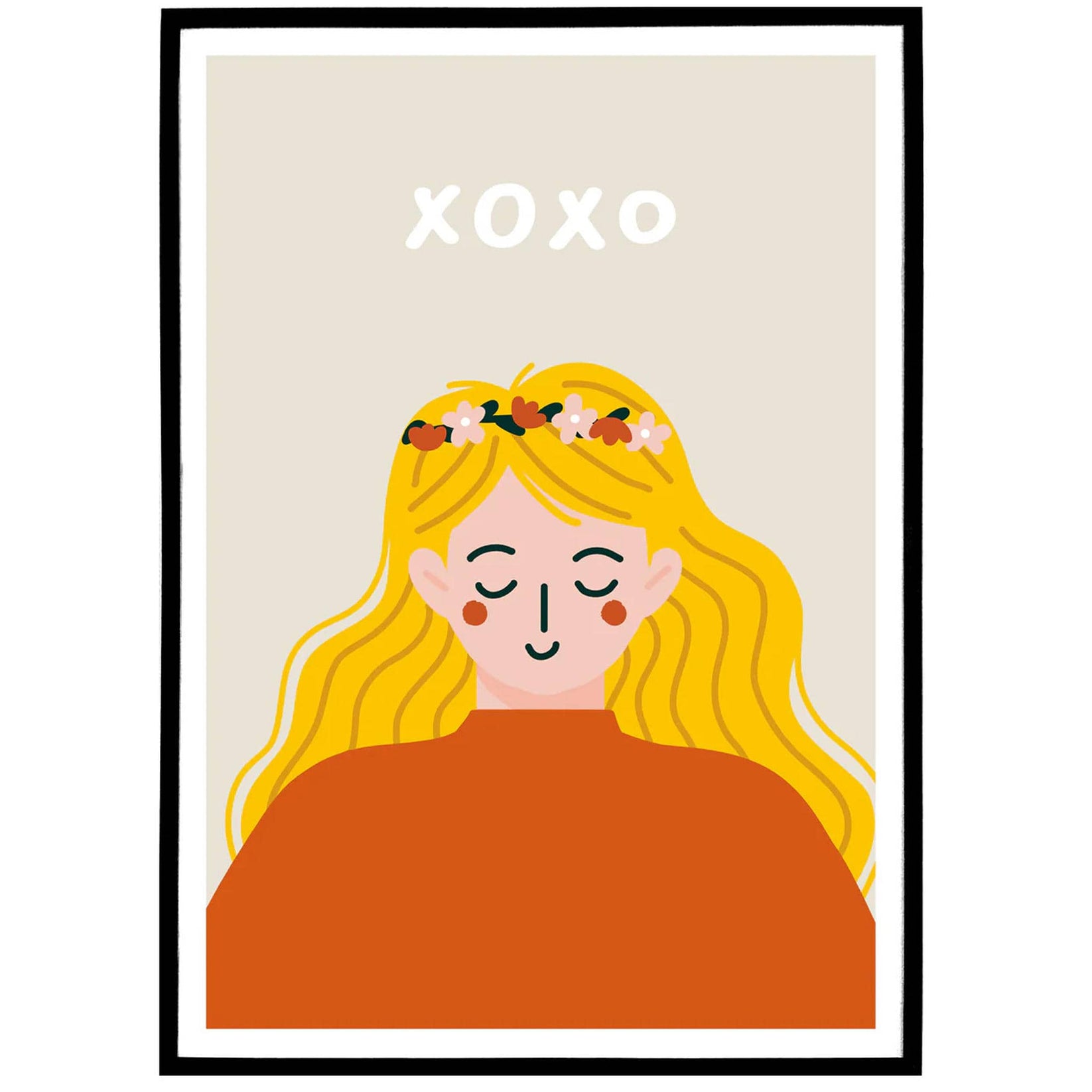 Cute XoXo Poster – HypeSheriff