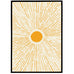 Eclectic sun wall art poster – HypeSheriff