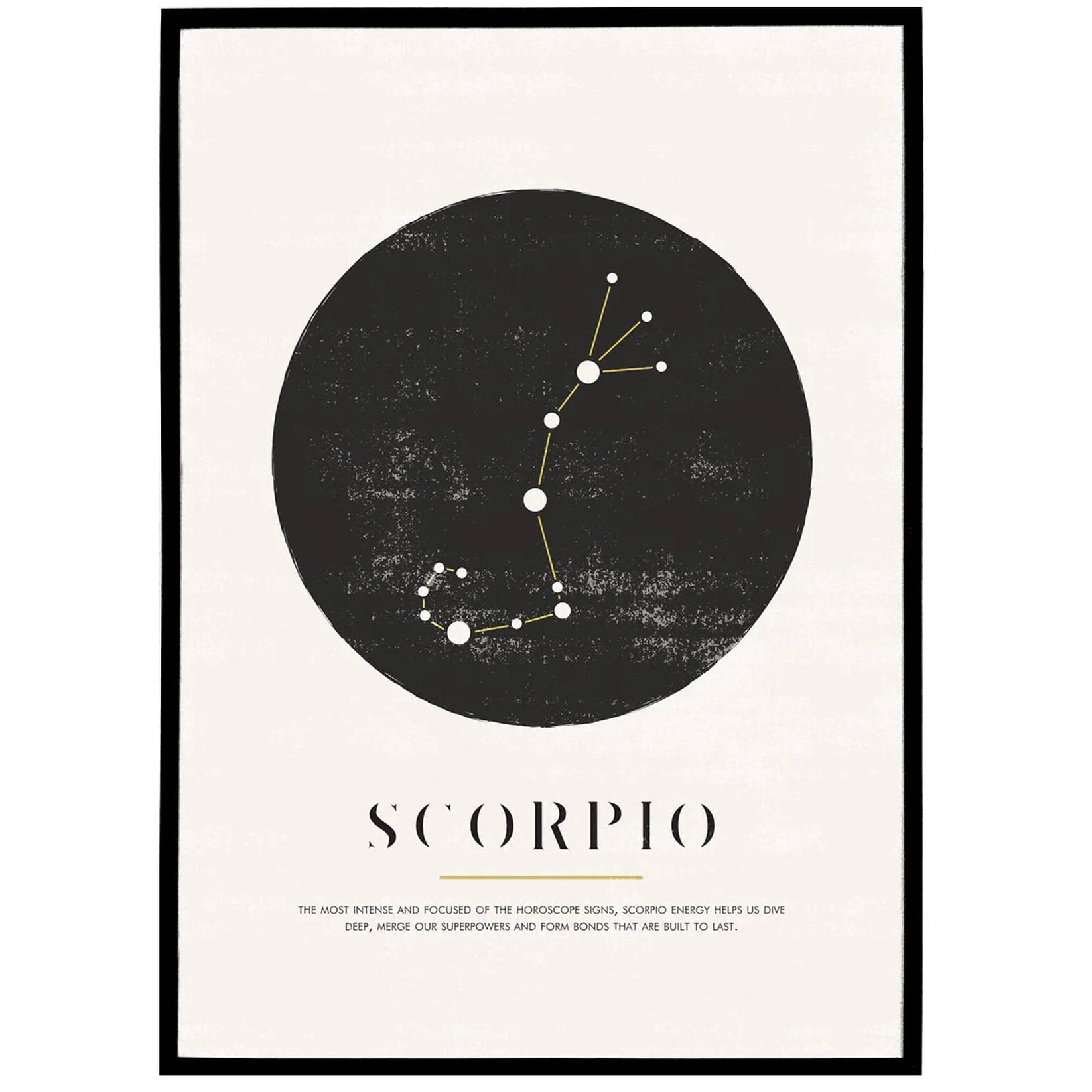 Scorpio Zodiac Art Print – HypeSheriff