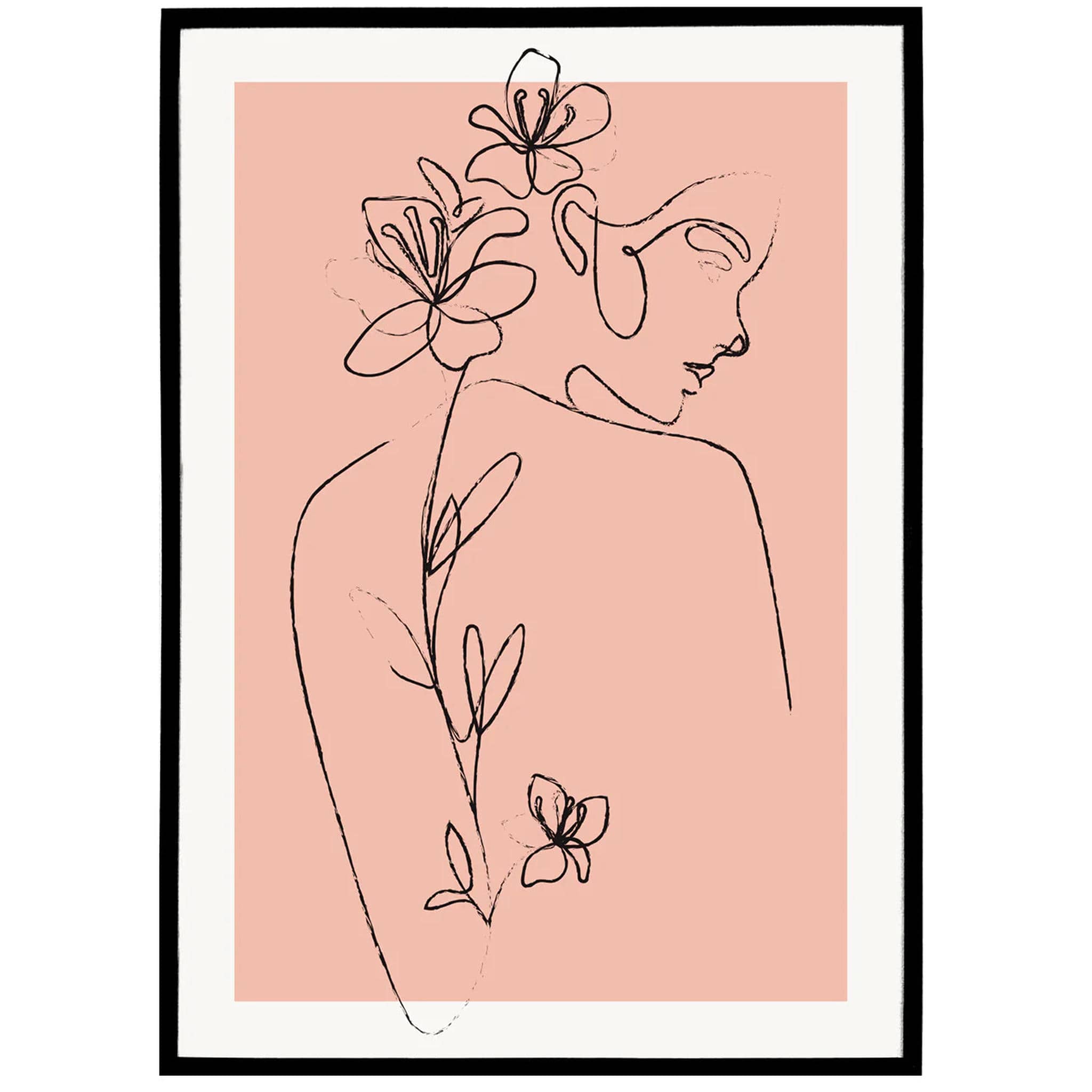 Artistic Line Art Poster | Shop Wall Art, Iconic Art Prints – HypeSheriff
