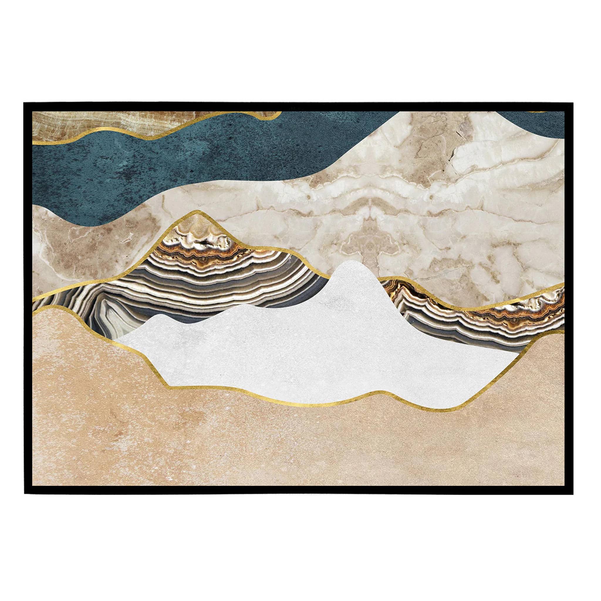 Mid-Century Modern Landscape Poster – HypeSheriff