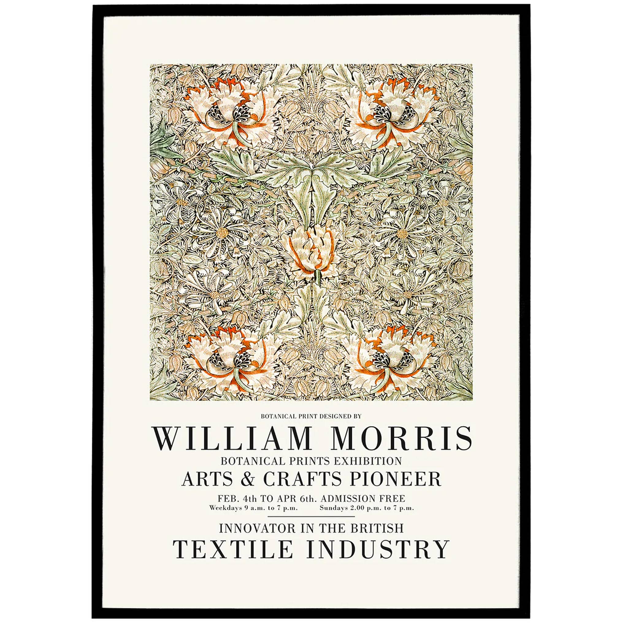 Morris Exhibition Poster – HypeSheriff