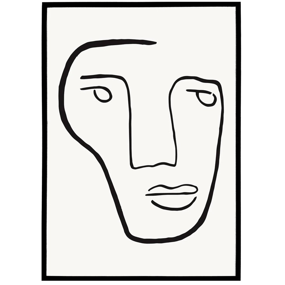 Picasso Abstract Face Poster – HypeSheriff