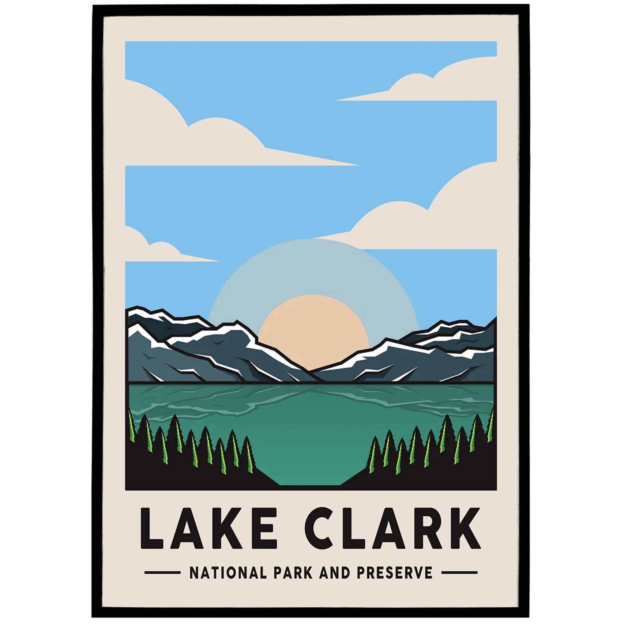 Lake Clark National Park and Preserve Poster – HypeSheriff