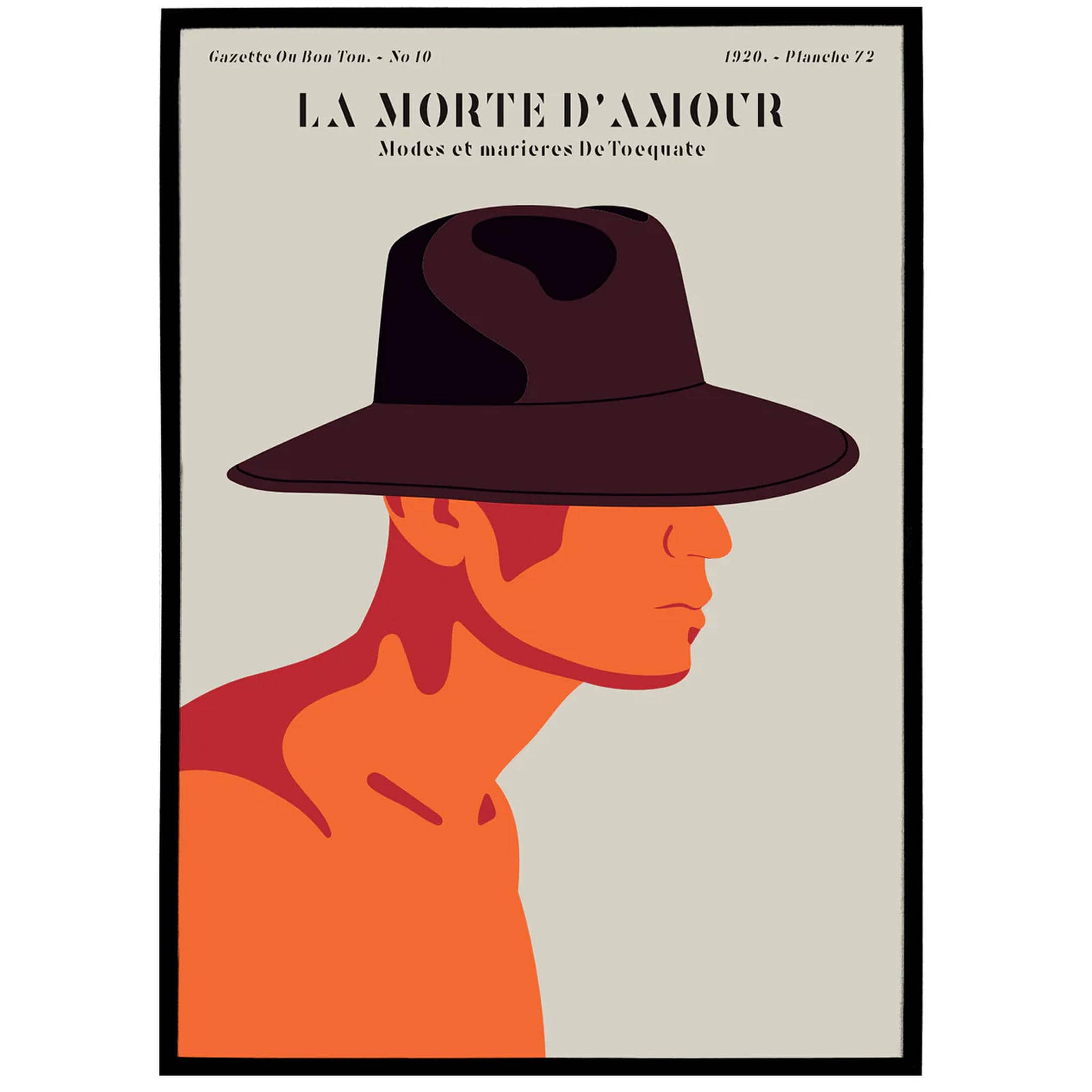 French Fashion Magazine Cover Poster – HypeSheriff