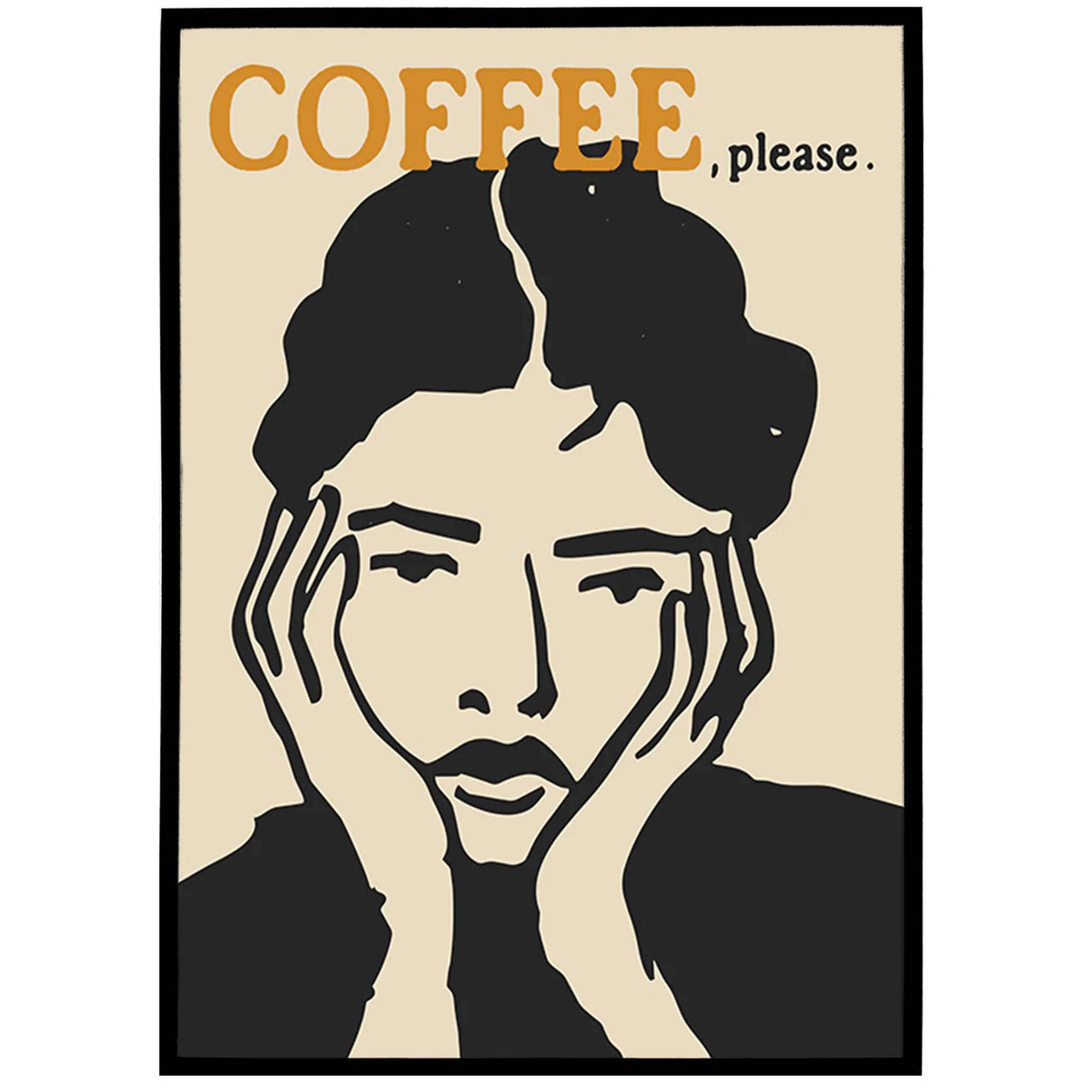 Coffee, please Poster – HypeSheriff