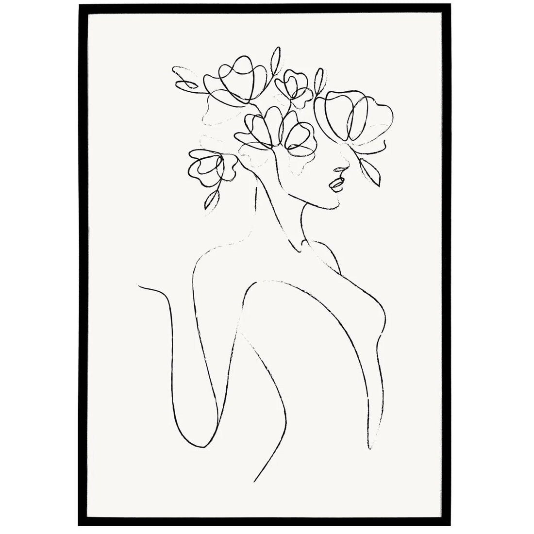 Line Art Poster Print | Shop Wall Art, Iconic Art Prints – HypeSheriff
