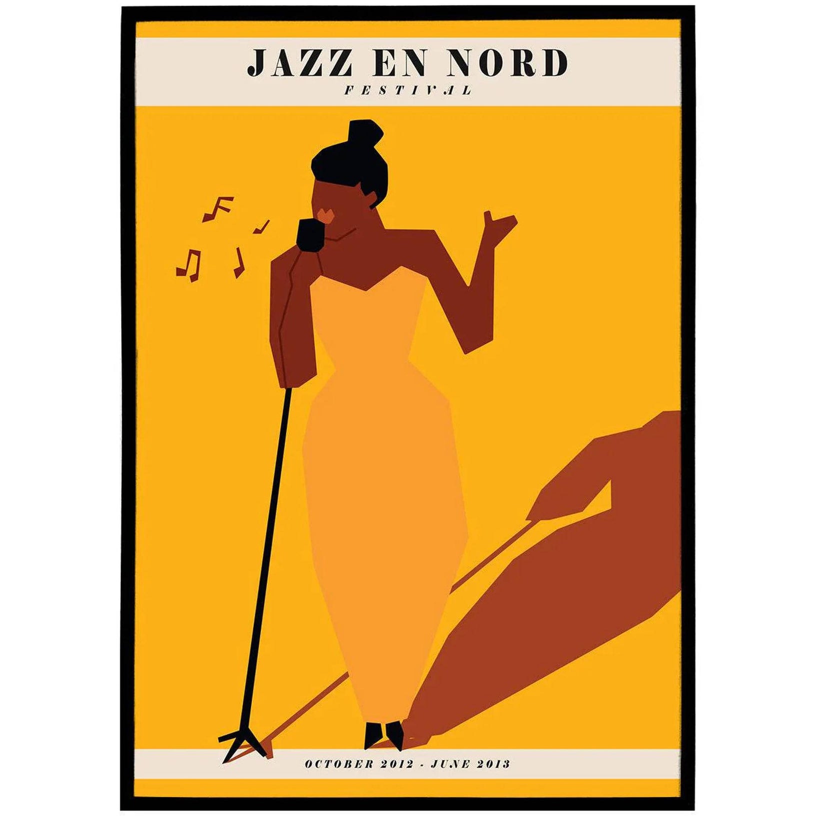 Illustrated Jazz Festival Poster – HypeSheriff