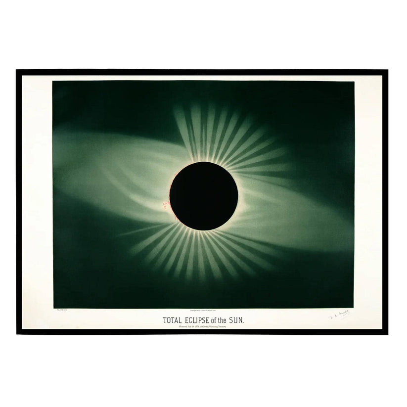 Sun Eclipse - Retro Poster – HypeSheriff