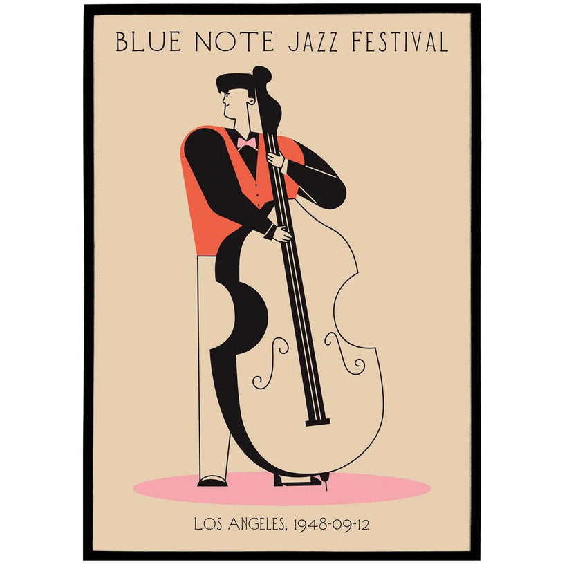 Blue Note Jazz Festival Poster – HypeSheriff