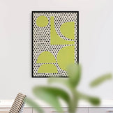 Set of 3 Matching Chartreuse Green Art Prints – HypeSheriff