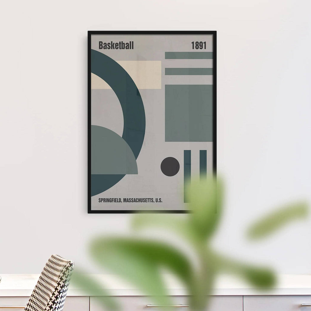 Springfield, Massachusetts - Basketball Poster — HypeSheriff US