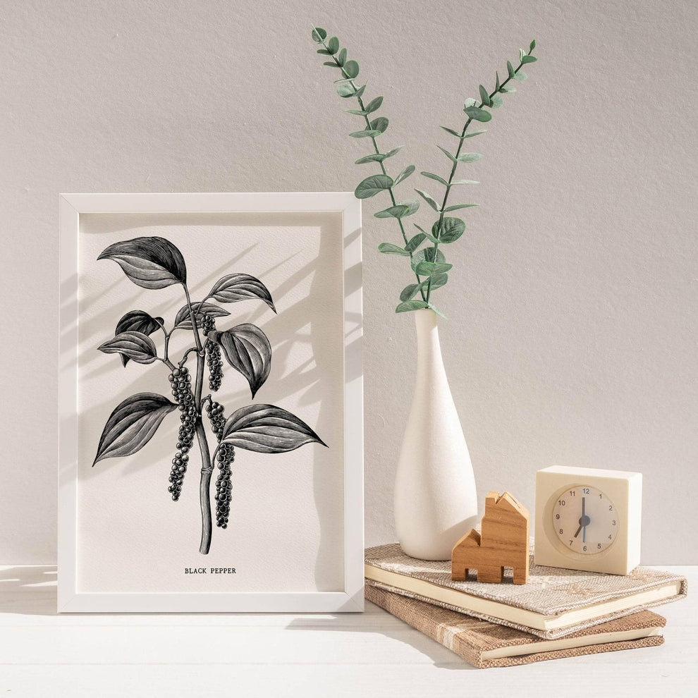 Black Pepper Art Print – HypeSheriff