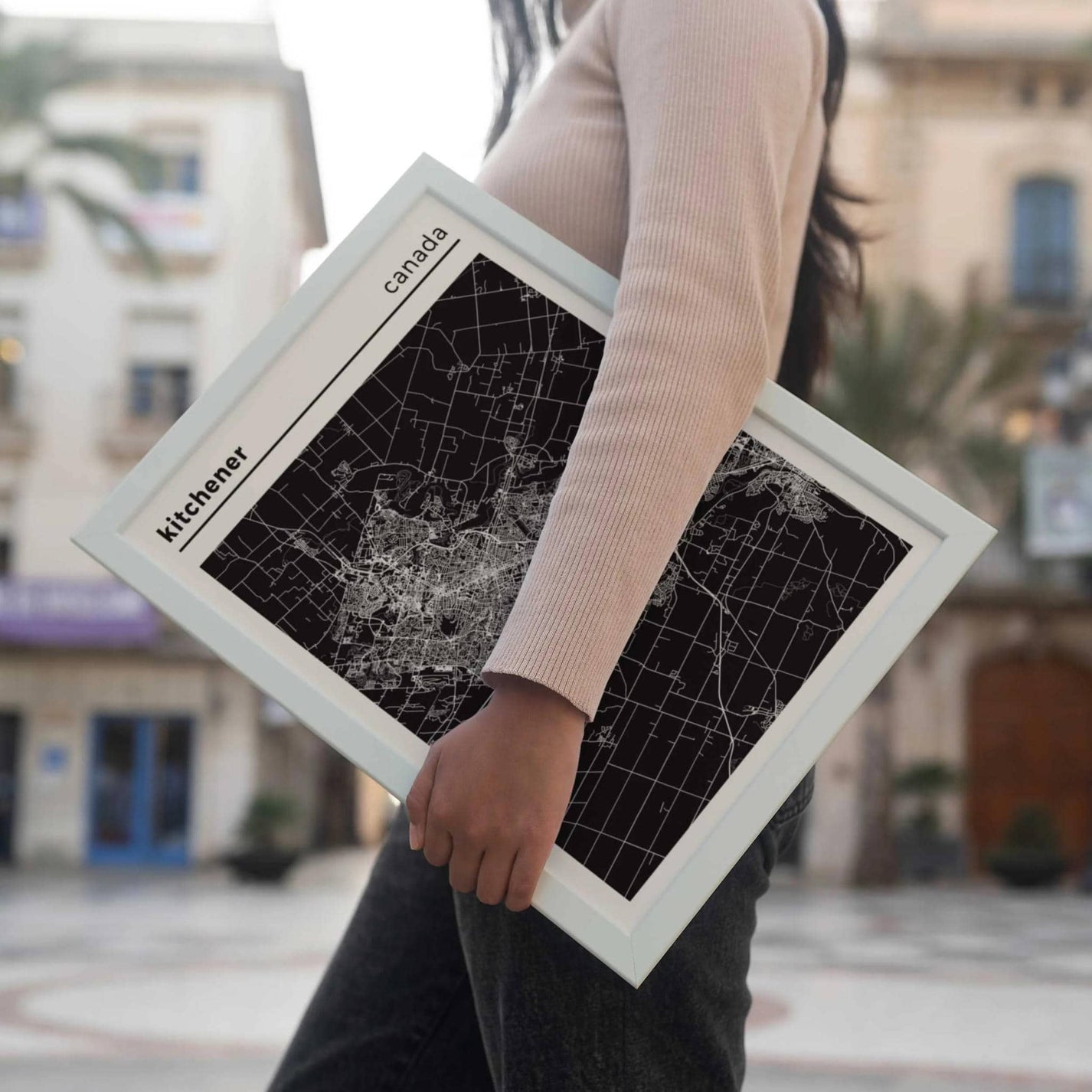 Canada, Kitchener - City Map Poster – HypeSheriff