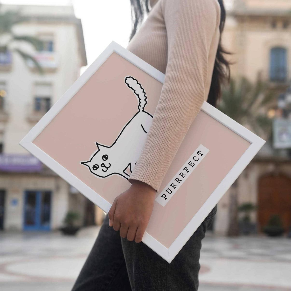 PURRRFECT Cat Poster – HypeSheriff