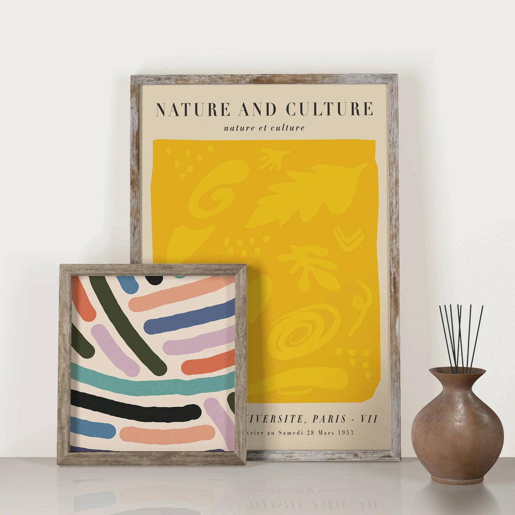 Nature and Culture - french exhibition poster — HypeSheriff US