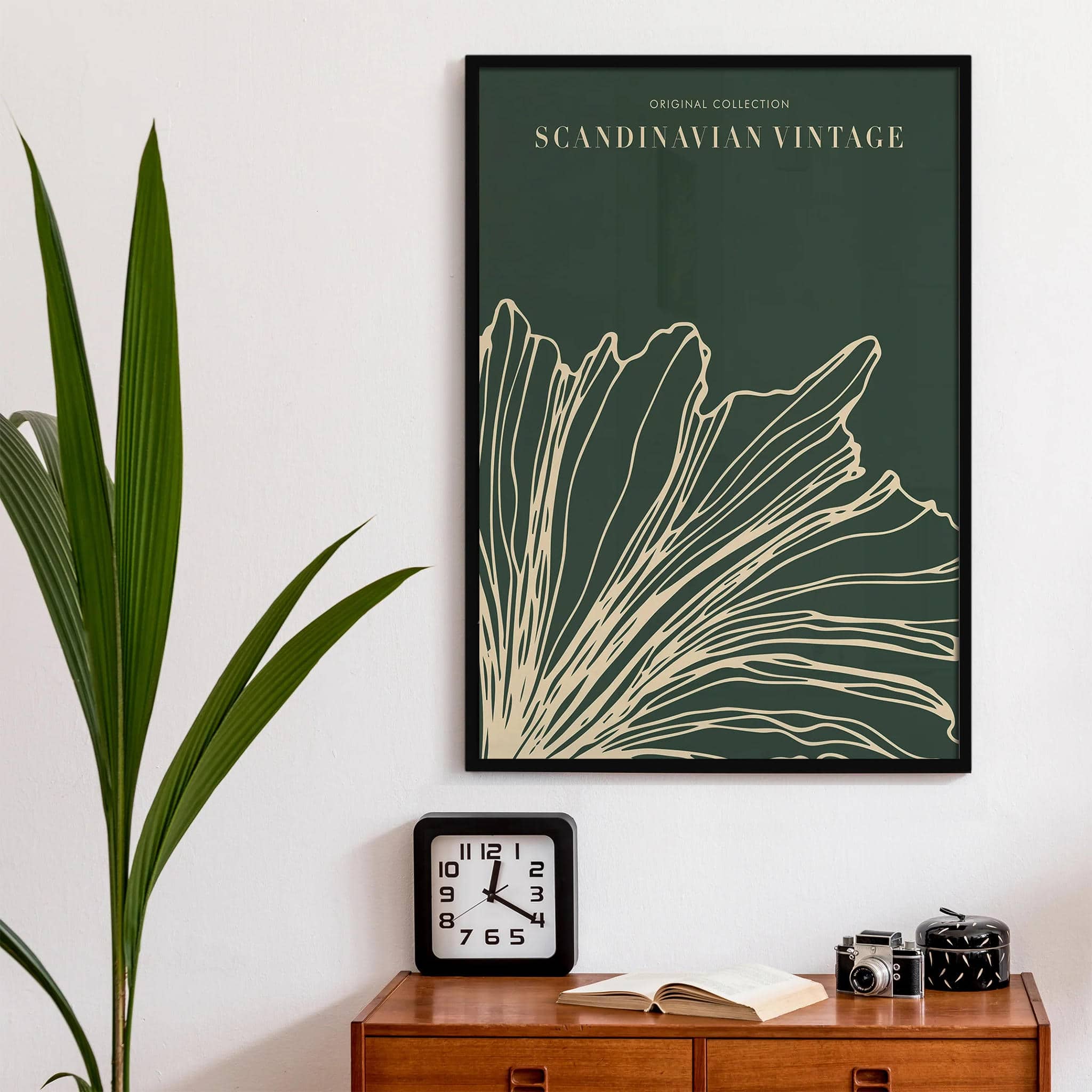 Minimalist Green Scandinavian Poster – HypeSheriff