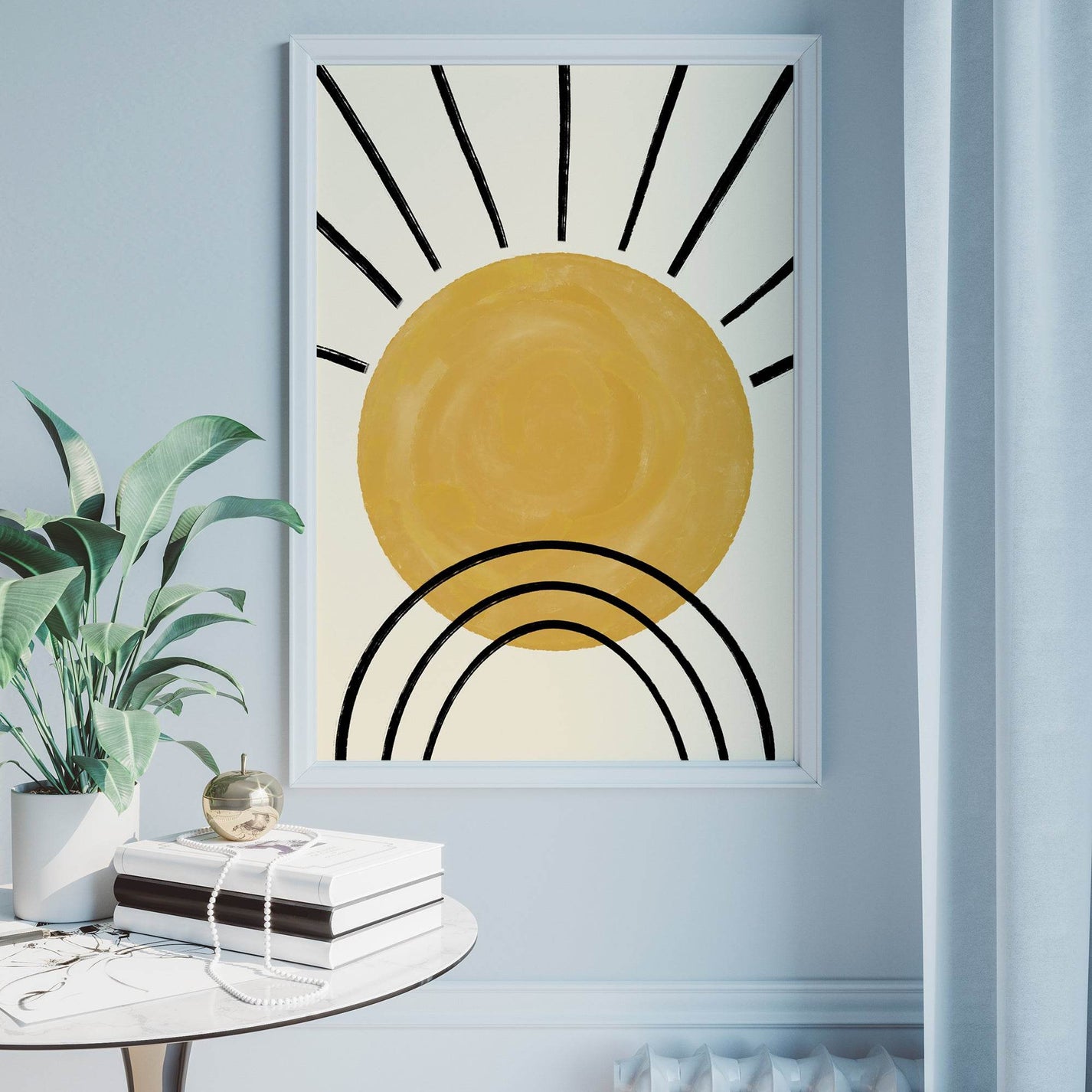 Eclectic Sun Art Print – HypeSheriff
