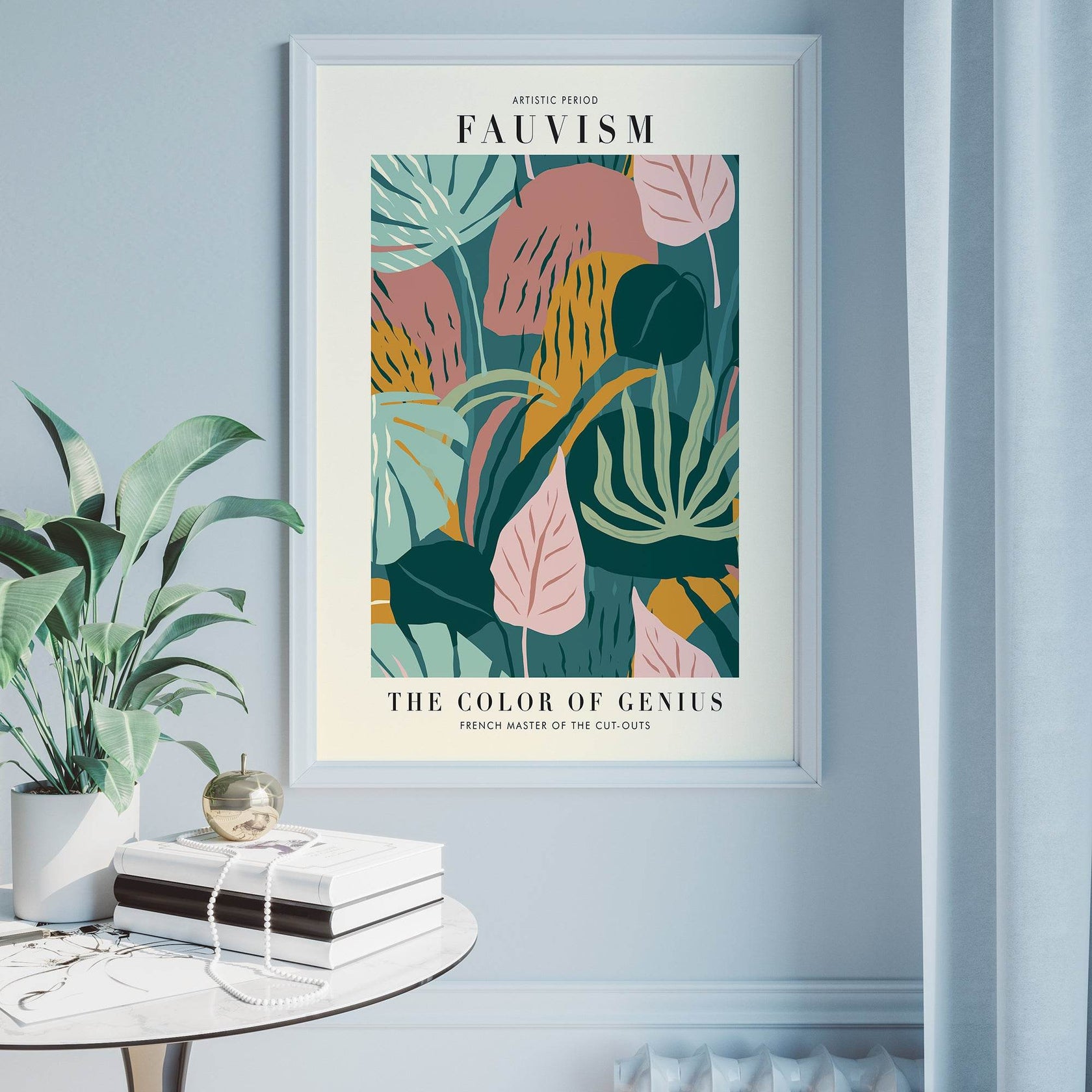 Floral Fauvism Exhibition Poster – HypeSheriff