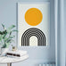 Geometric Sun Poster – HypeSheriff