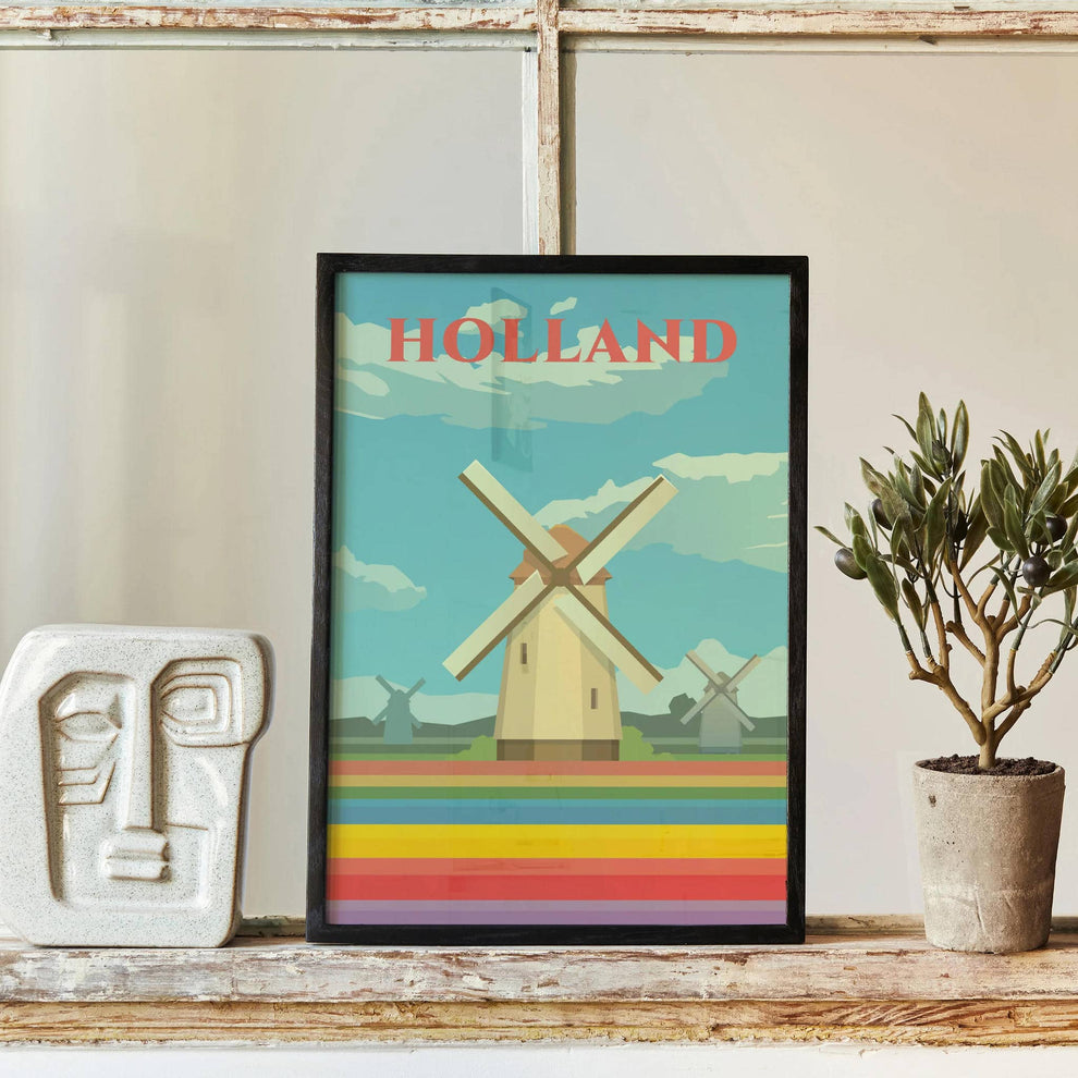 HOLLAND - Vintage Netherlands Poster – HypeSheriff
