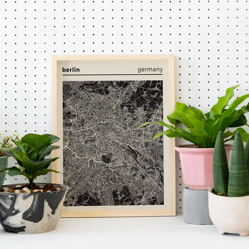 Berlin, Germany Map Poster – HypeSheriff