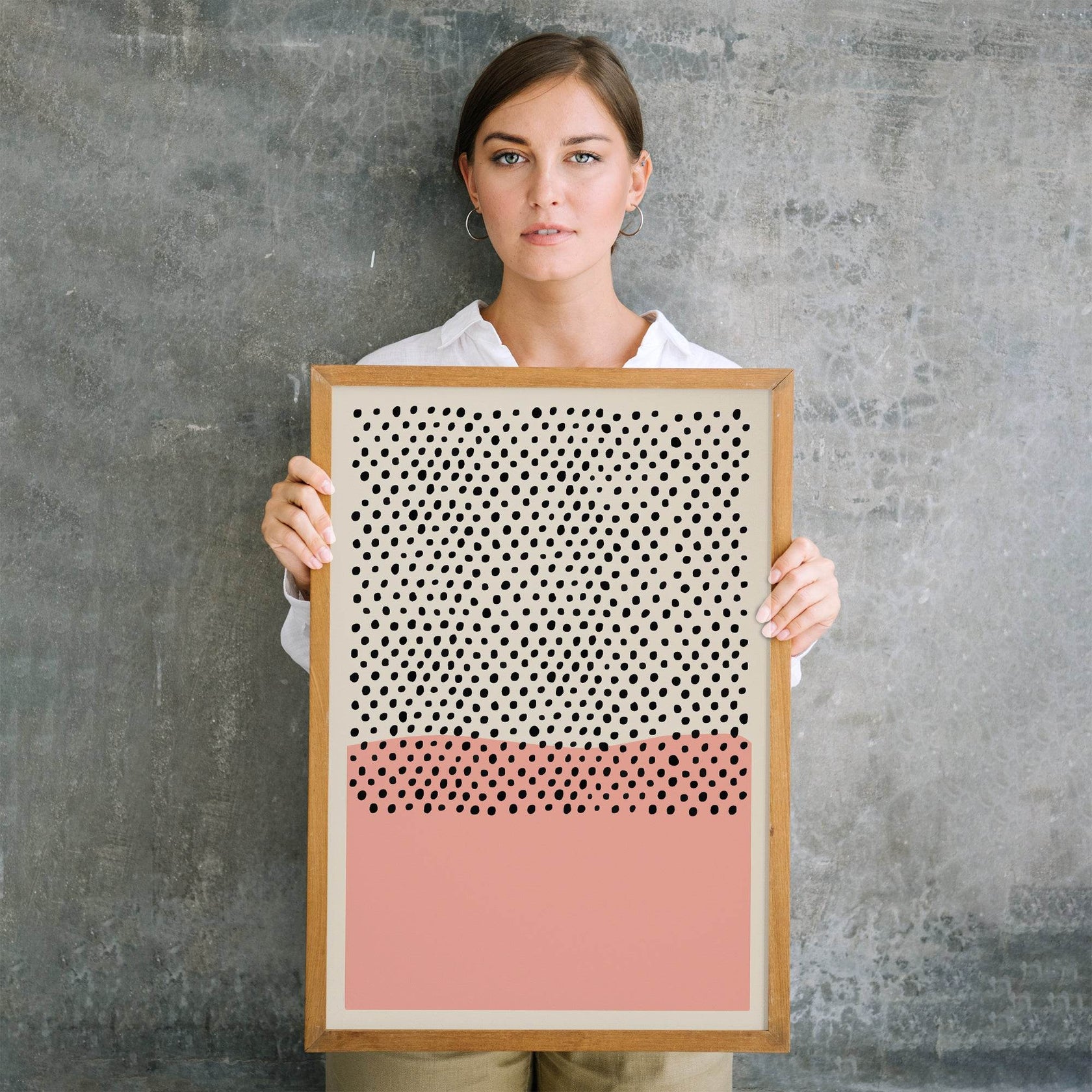 Pastel Pink Mid-Century Modern Poster – HypeSheriff