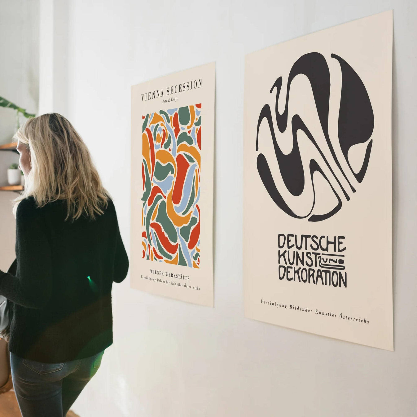 Colorful VIENNA SECESSION Poster Print – HypeSheriff