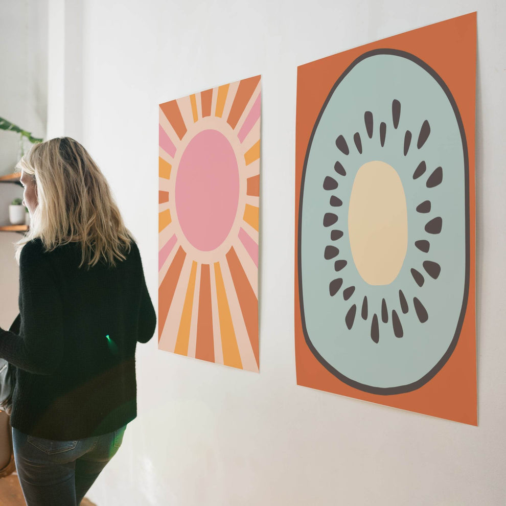 Retro Kiwi Print | Iconic Posters, Original Art Prints – HypeSheriff