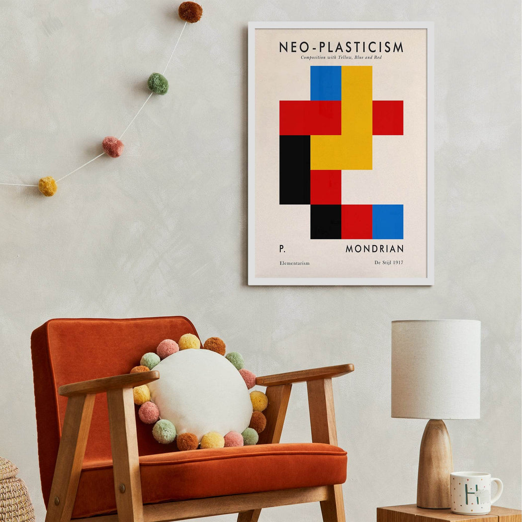 Neo-Plasticism Mondrian Poster — HypeSheriff US