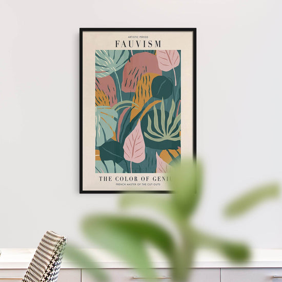 Floral Fauvism Exhibition Poster – HypeSheriff