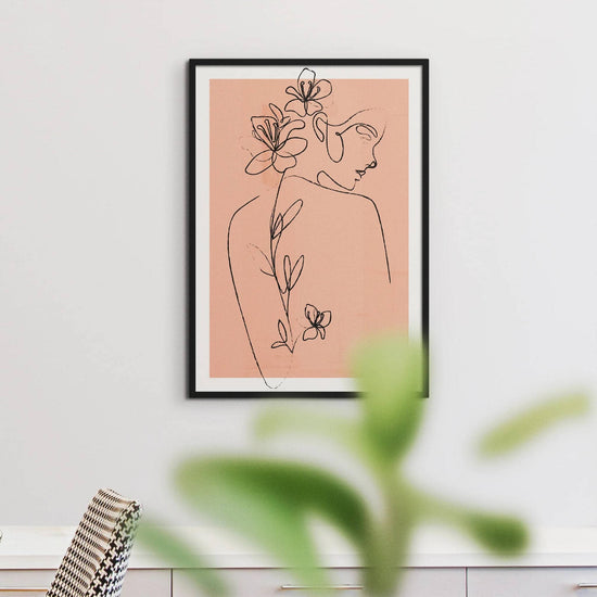 Artistic Line Art Poster | Shop Wall Art, Iconic Art Prints – HypeSheriff