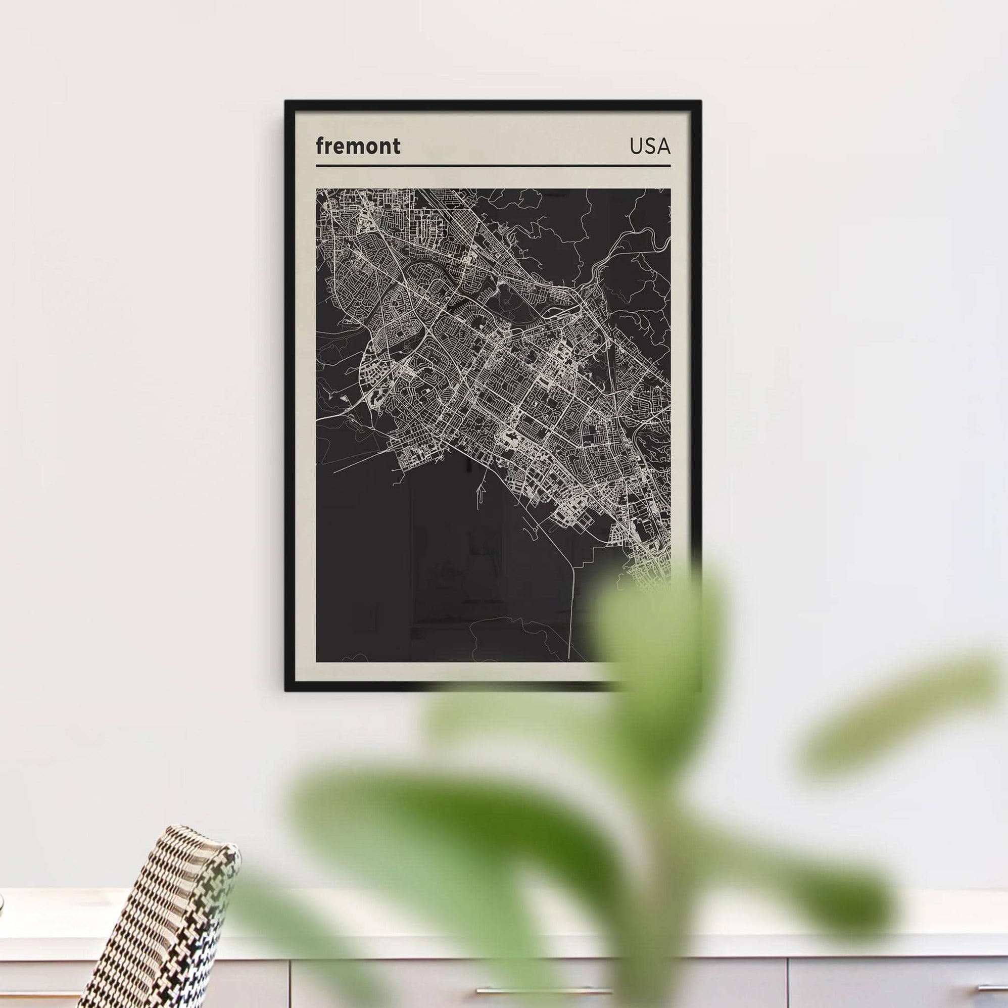 Fremont Map Poster — HypeSheriff US
