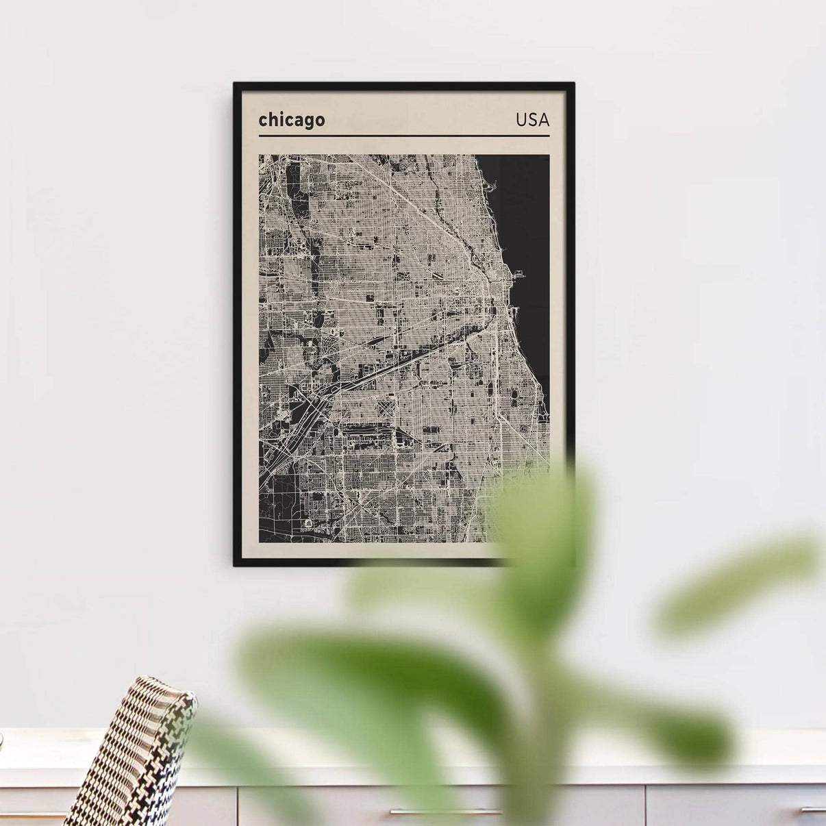 Chicago Map Poster – HypeSheriff