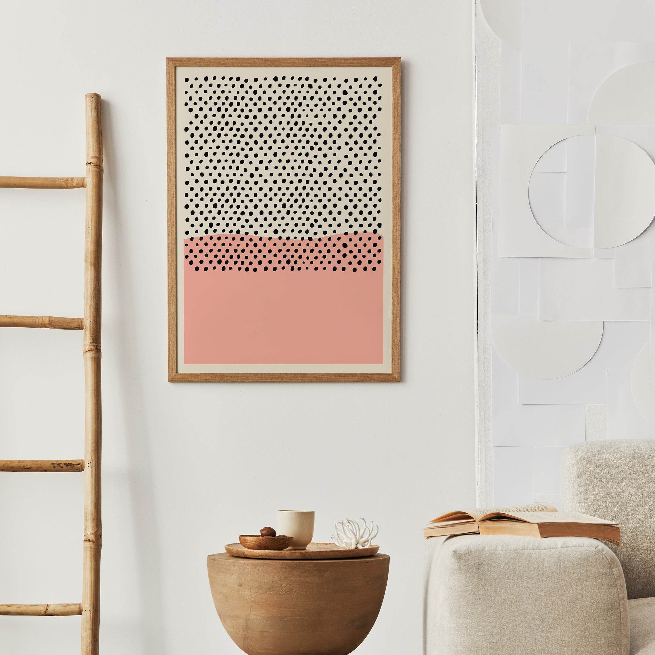 Pastel Pink Mid-Century Modern Poster — HypeSheriff US
