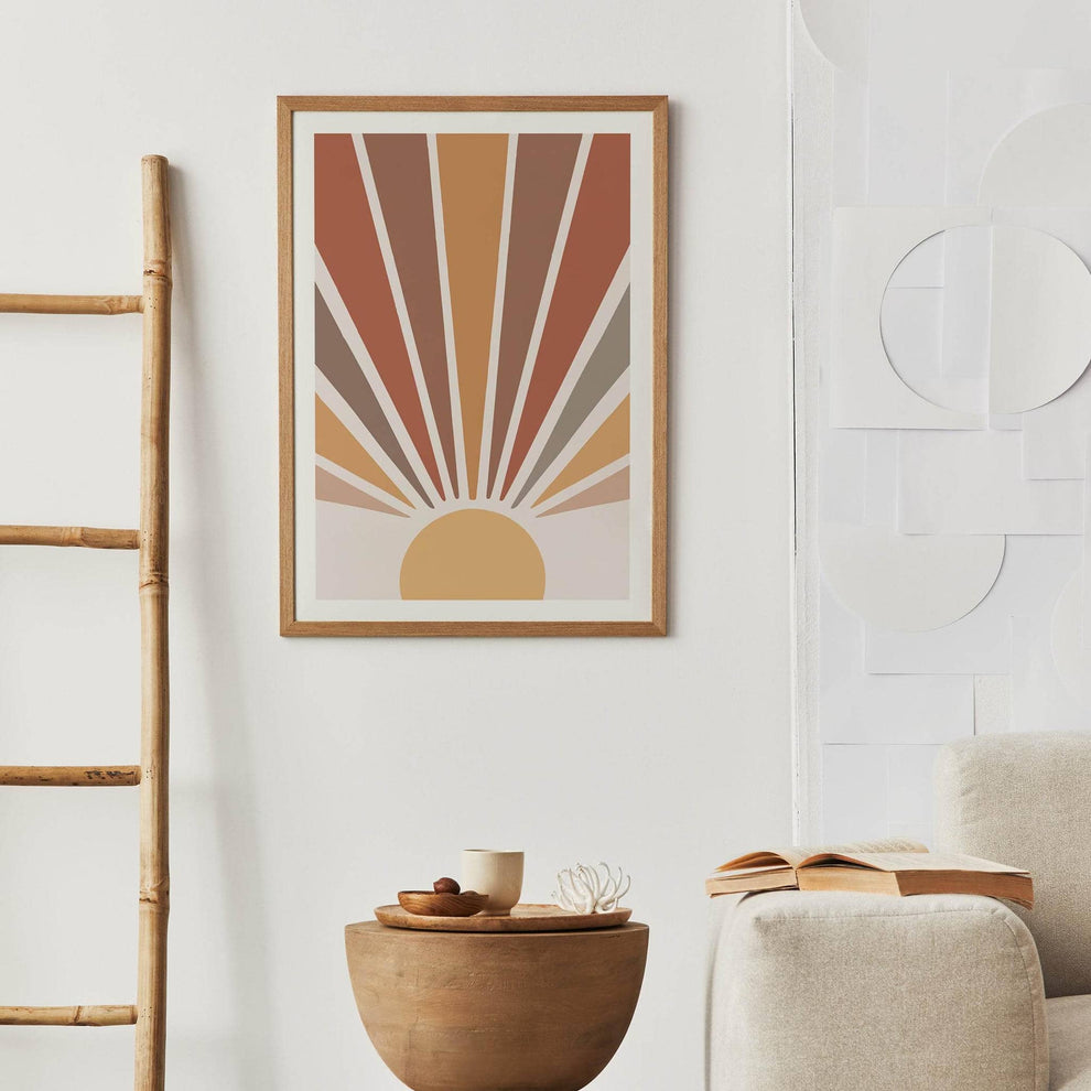 Sunset Drawing Poster – HypeSheriff
