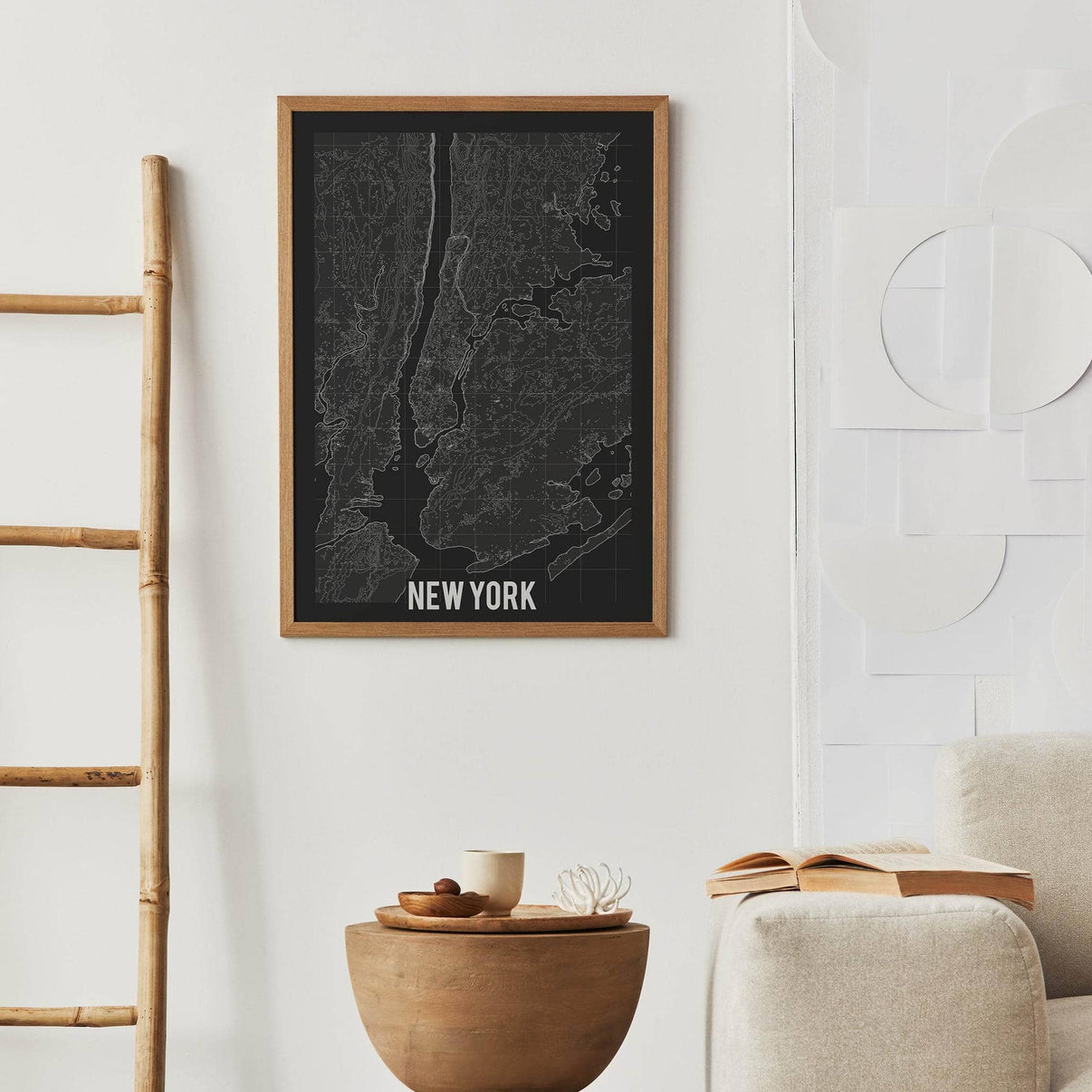Minimalist New York Map Poster – HypeSheriff