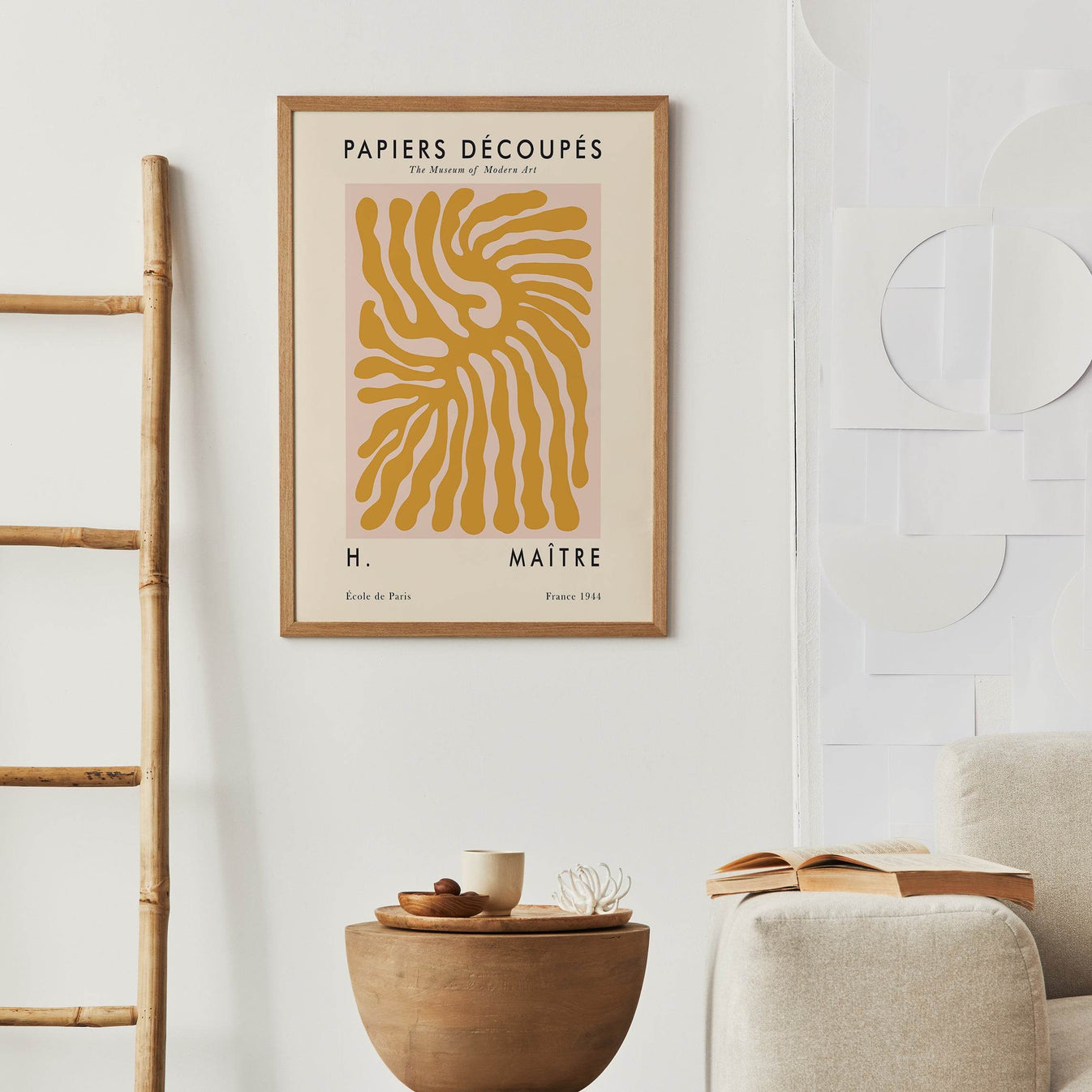 Yellow Botanical Shape Poster – HypeSheriff