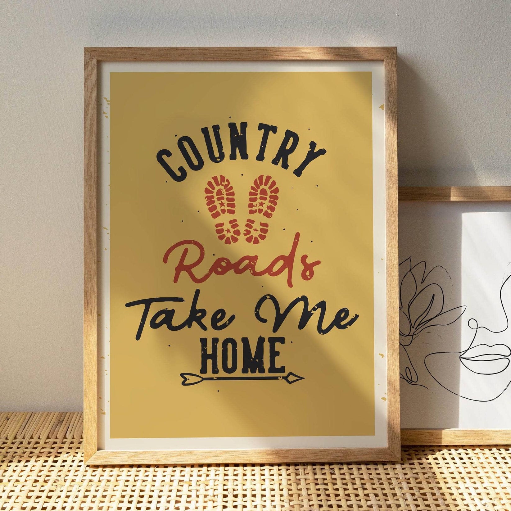 Country Roads Take me Home Poster – HypeSheriff